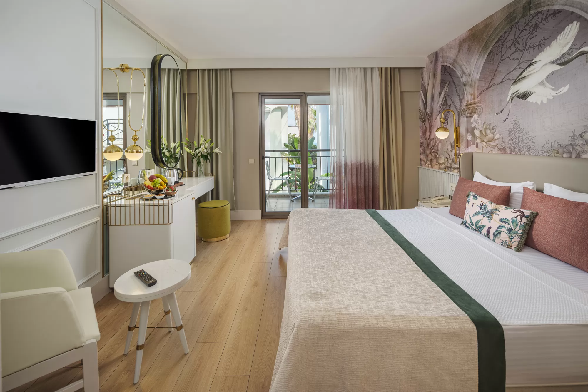 Flora Duplex Room with Garden View - Adin Hotel